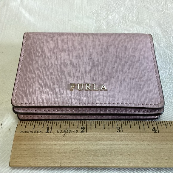 Furla | Bags | Furla Mini Card Wallet In Pink | Poshmark